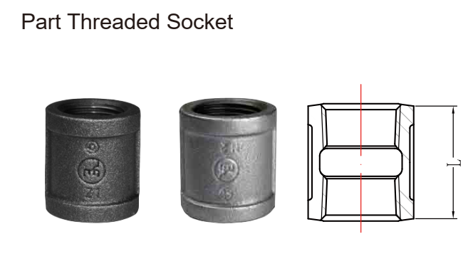 220 Part Threaded Socket – Hebei Jianzhi Casting Group
